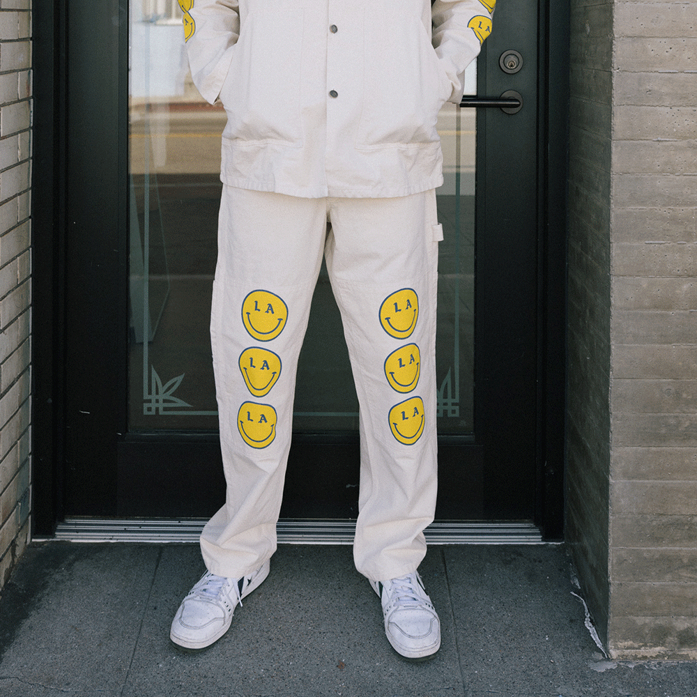 F E X Stan Ray Be Happy OG Painters Pants Free Easy F E X Stan Ray Be Happy OG Painters Pants Free Easy