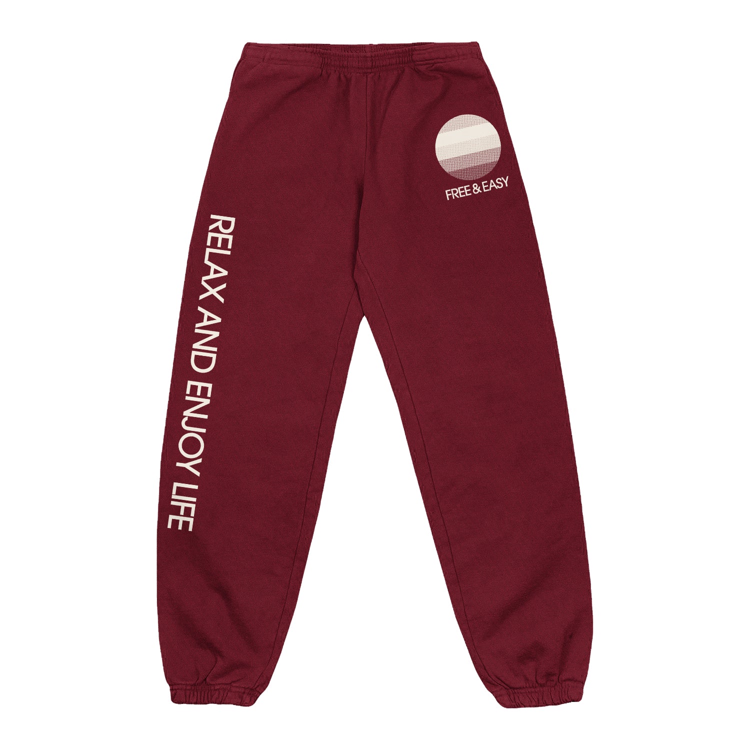 Horizon Lines Heavy Fleece Sweatpants - Free & Easy