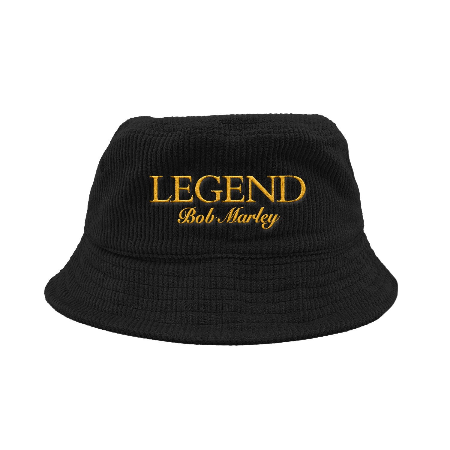 F&E x Bob Marley Legend Fat Corduroy Bucket Hat – Free & Easy