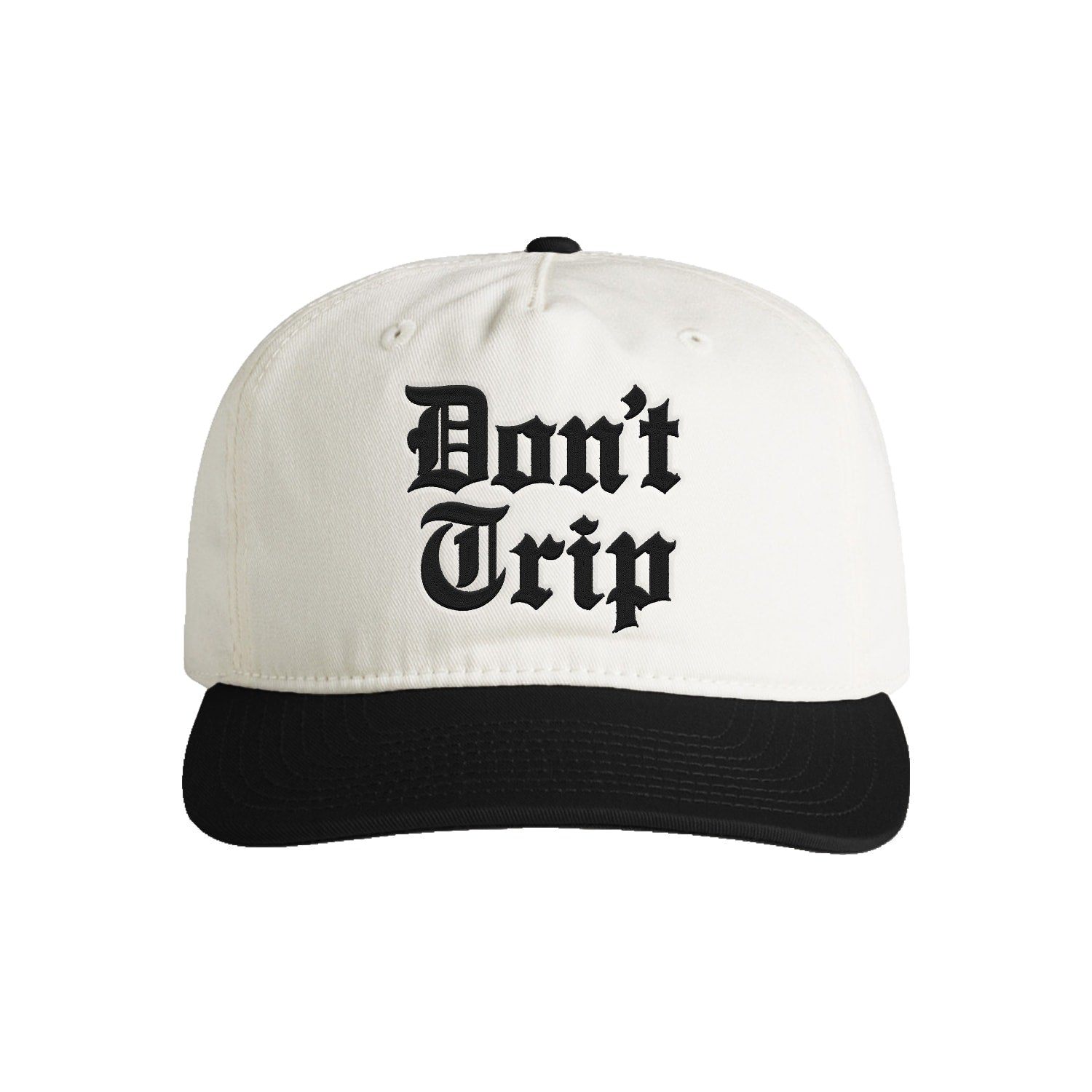 Olde E Two Tone 5 Panel Snapback Hat - Free & Easy
