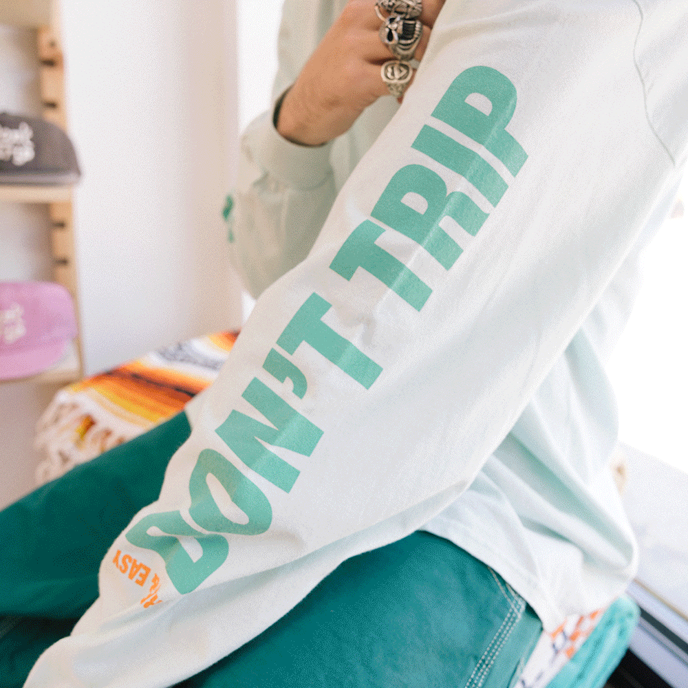 Island Flower LS Tee – Free & Easy