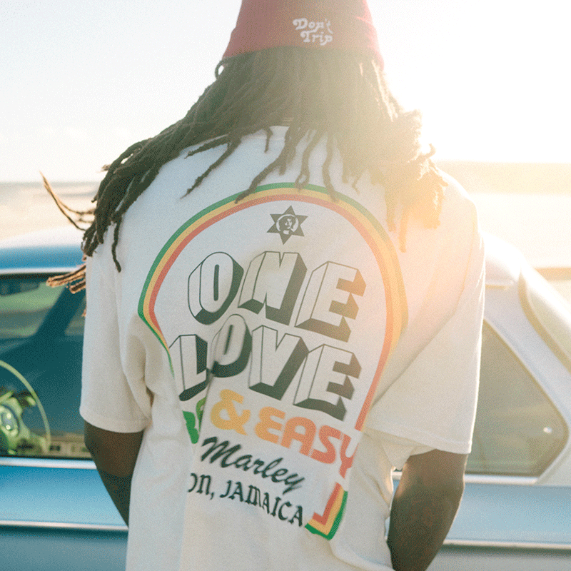 F&E x Bob Marley Peace Concert SS Tee – Free & Easy