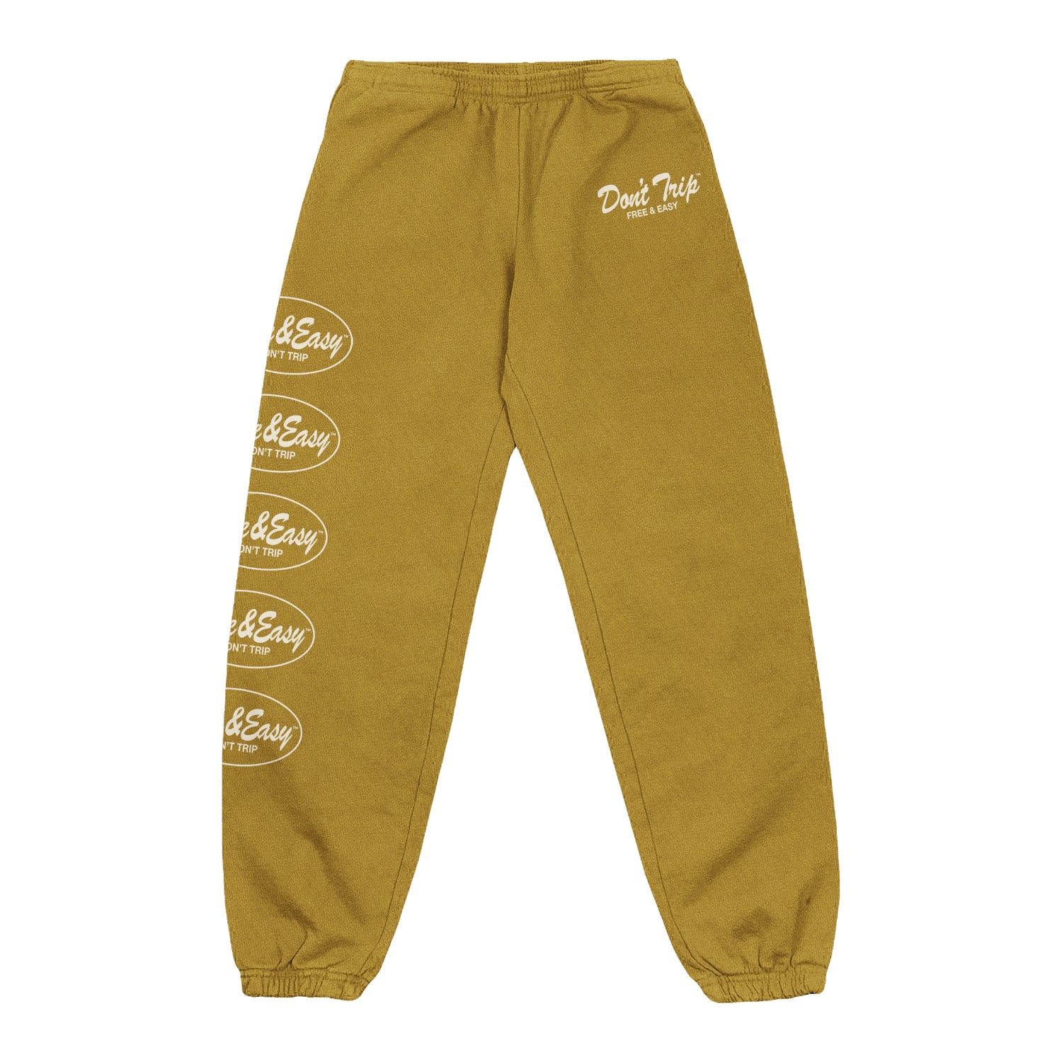 Oval Heavy Fleece Sweatpants - Free & Easy