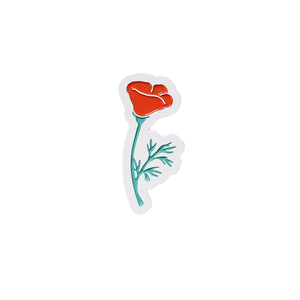 Poppy Enamel Pin – Free & Easy